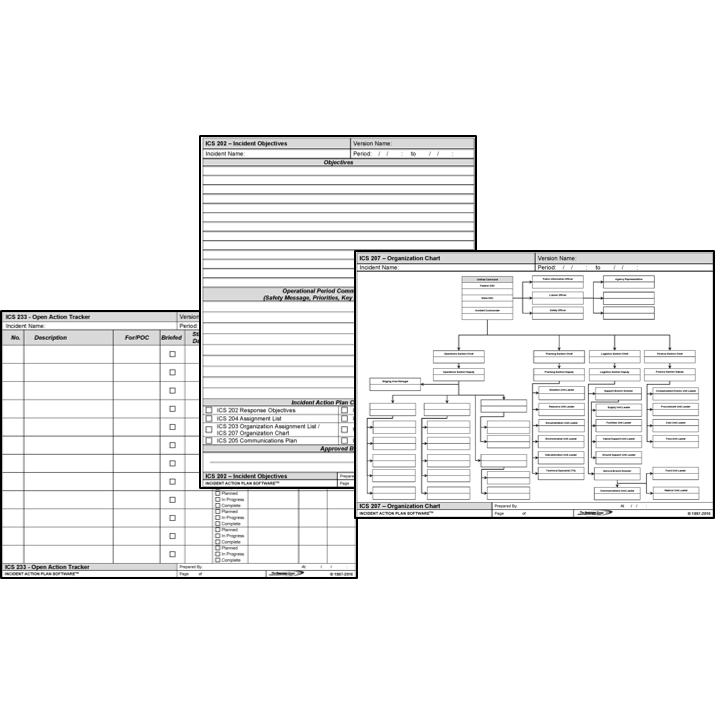 Ics Incident Action Plan Form